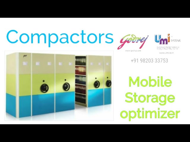 Mobile Compactor Storage Systems - Godrej Mobile Compactor Storage ...