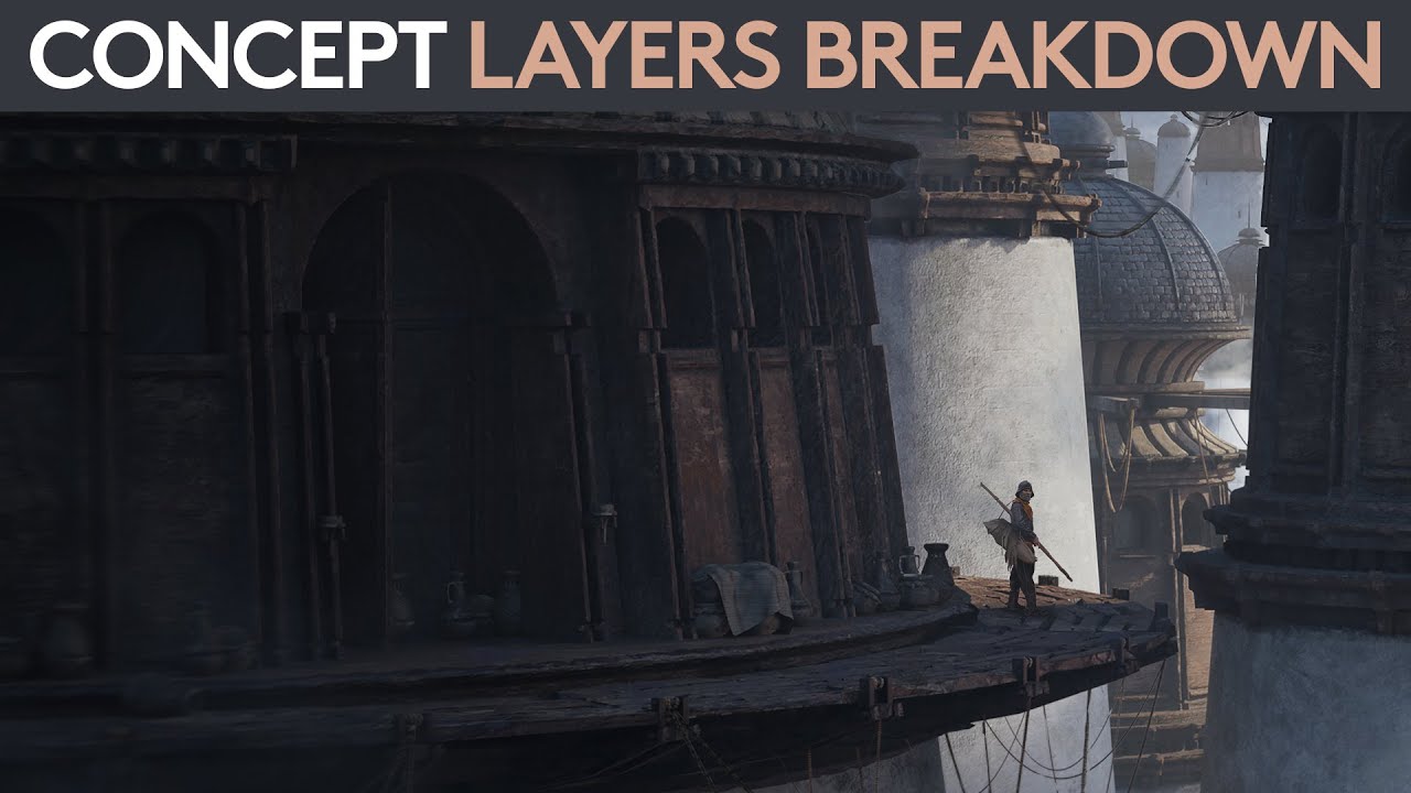 Concept Art Layers Breakdown! - 