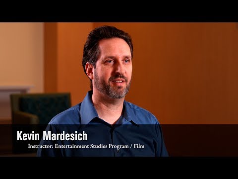 Instructor Spotlight: Kevin Mardesich, Entertainment Studies Instructor