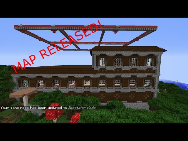 Burning Mansion Minecraft Map