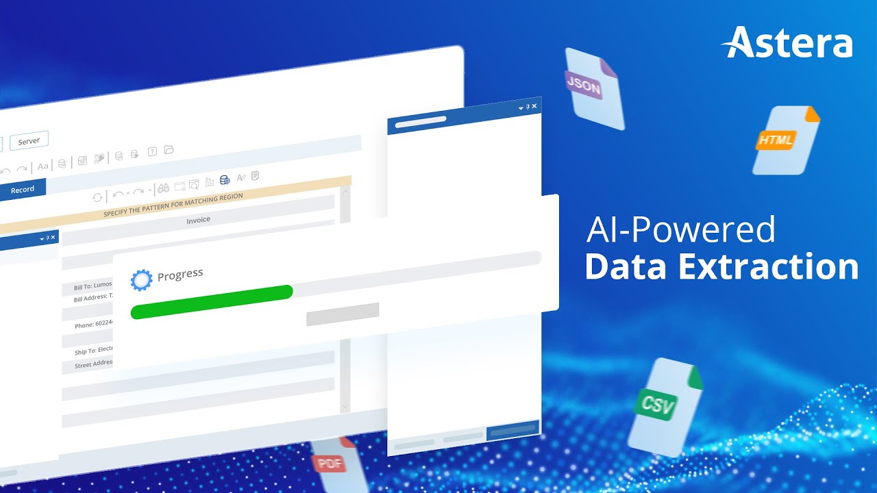No-code Data Extraction | Unstructured Data Management