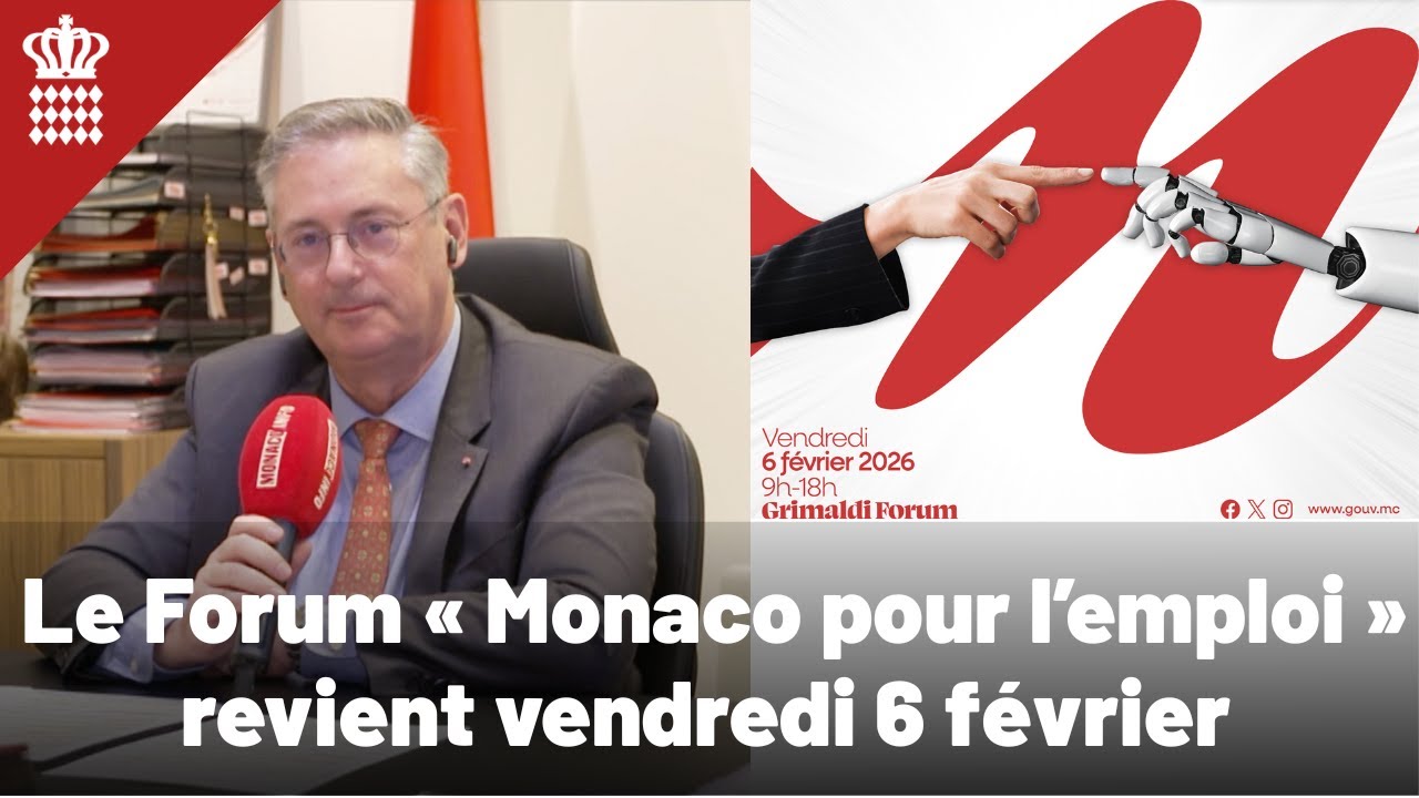 Le Forum « Monaco pour l’emploi » revient vendredi 6 février