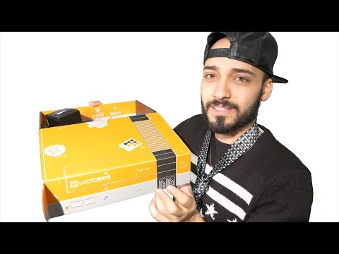 Lootcrate January unboxing - AreWeKuKuNow