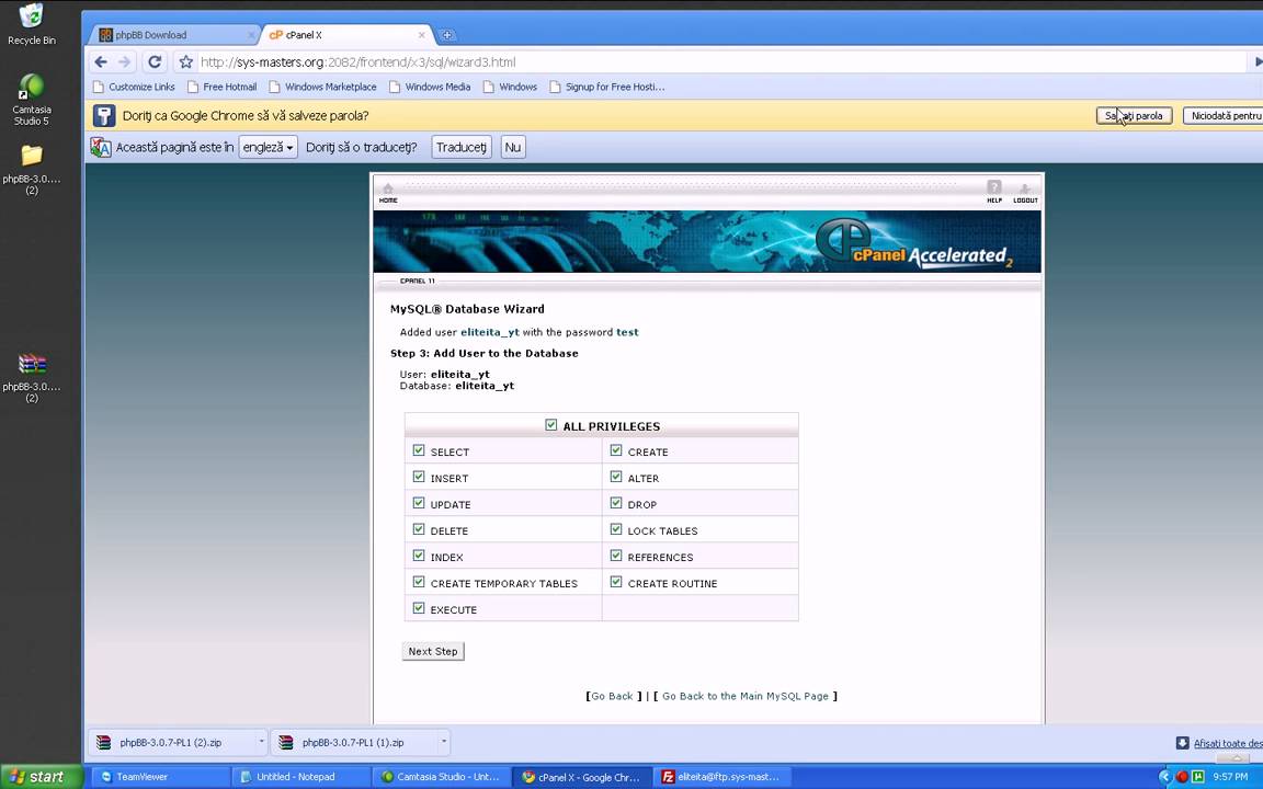 How to install a php script / phpbb3