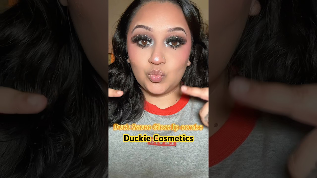 Duckie Cosmetics Lip Combo🦆✨ Duck Sauce Gloss Dorcas, Hooded & Bufflehead #duckettepond #makeup