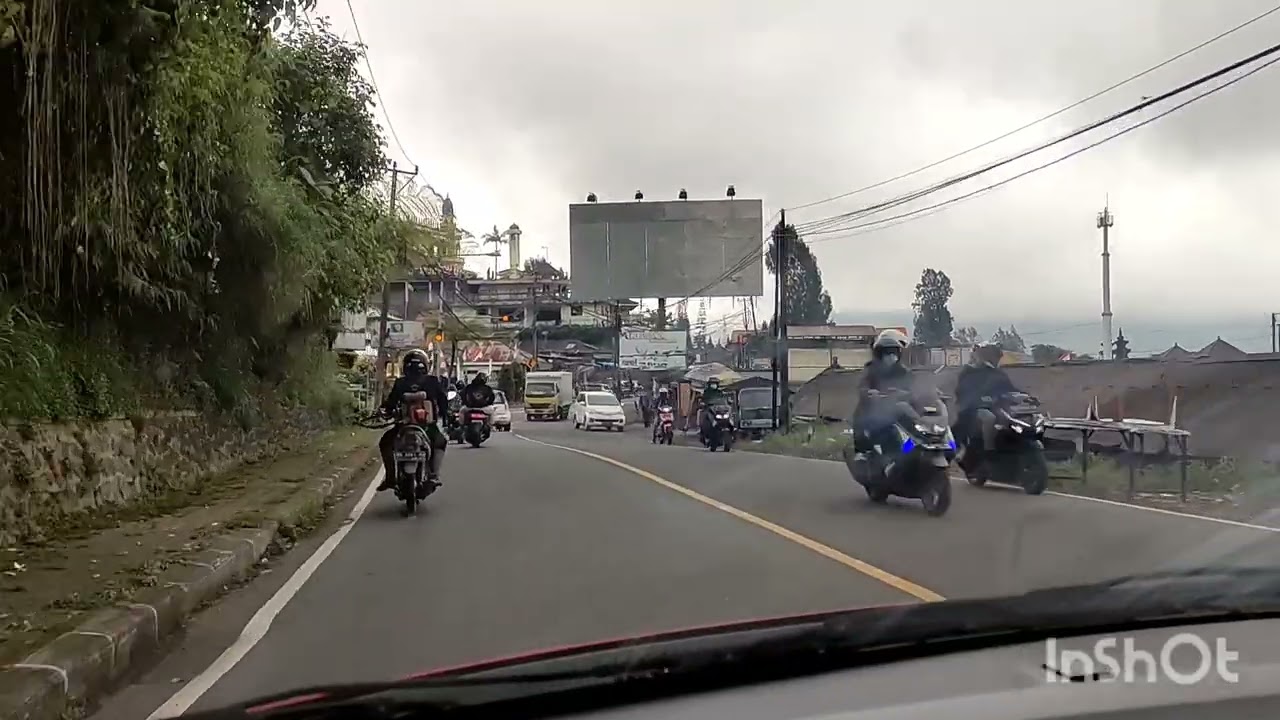 Rute Jalan menuju tempat piknik & camping Danau Buyan Bedugul Bali
