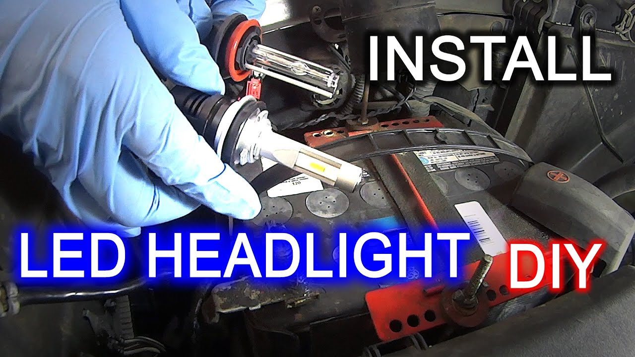 LED Headlight bulb replacement - Easy LED Headlight conversion with Plug & Play LED Bulbs