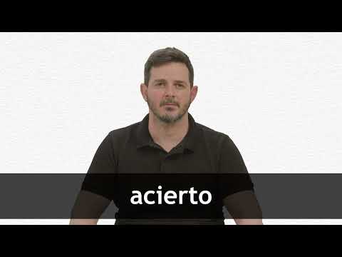 English Translation of “ACIERTO” | Collins Spanish-English Dictionary