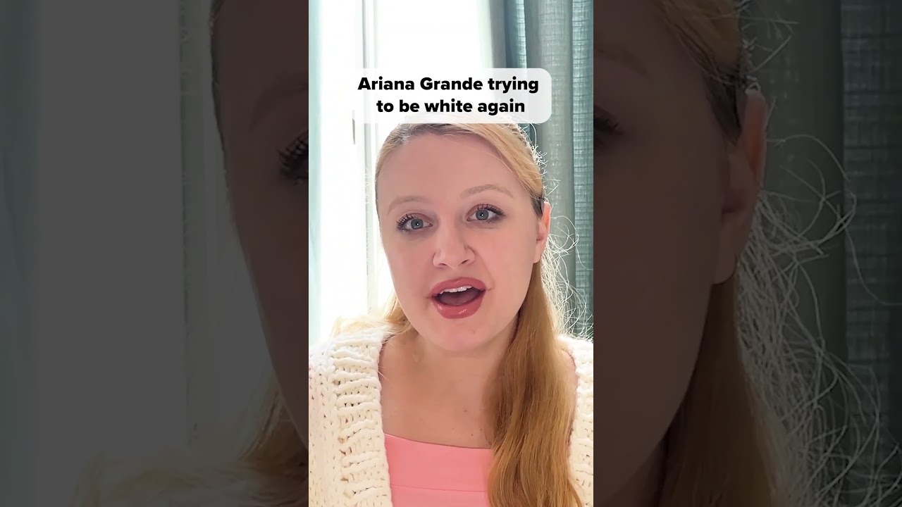Ariana Grande Trying to be White Again