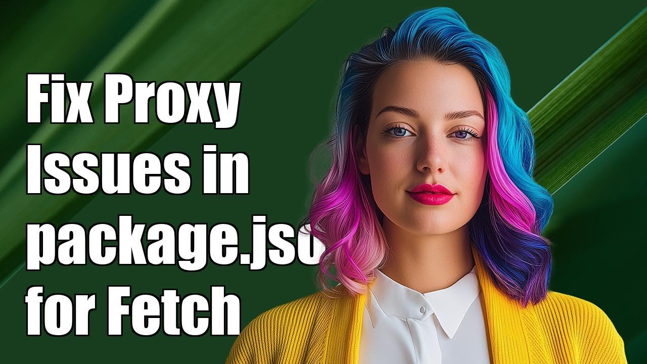 Fixing Proxy Issues in package.json for Fetch Requests in JavaScript