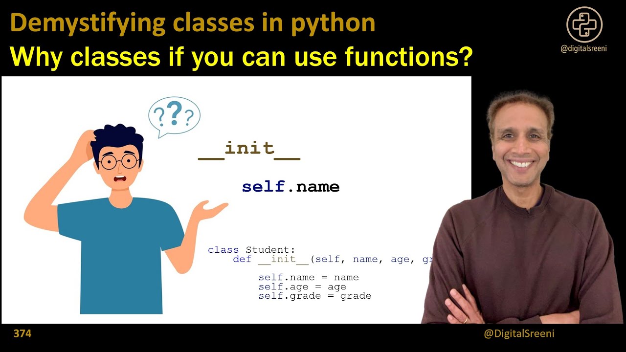 Demystifying classes in python