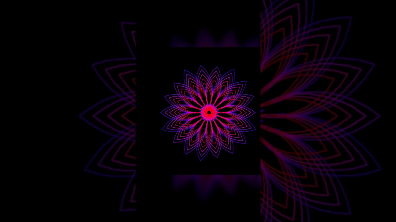 Beautiful Flower using Python Turtle program | #shorts | Code Else