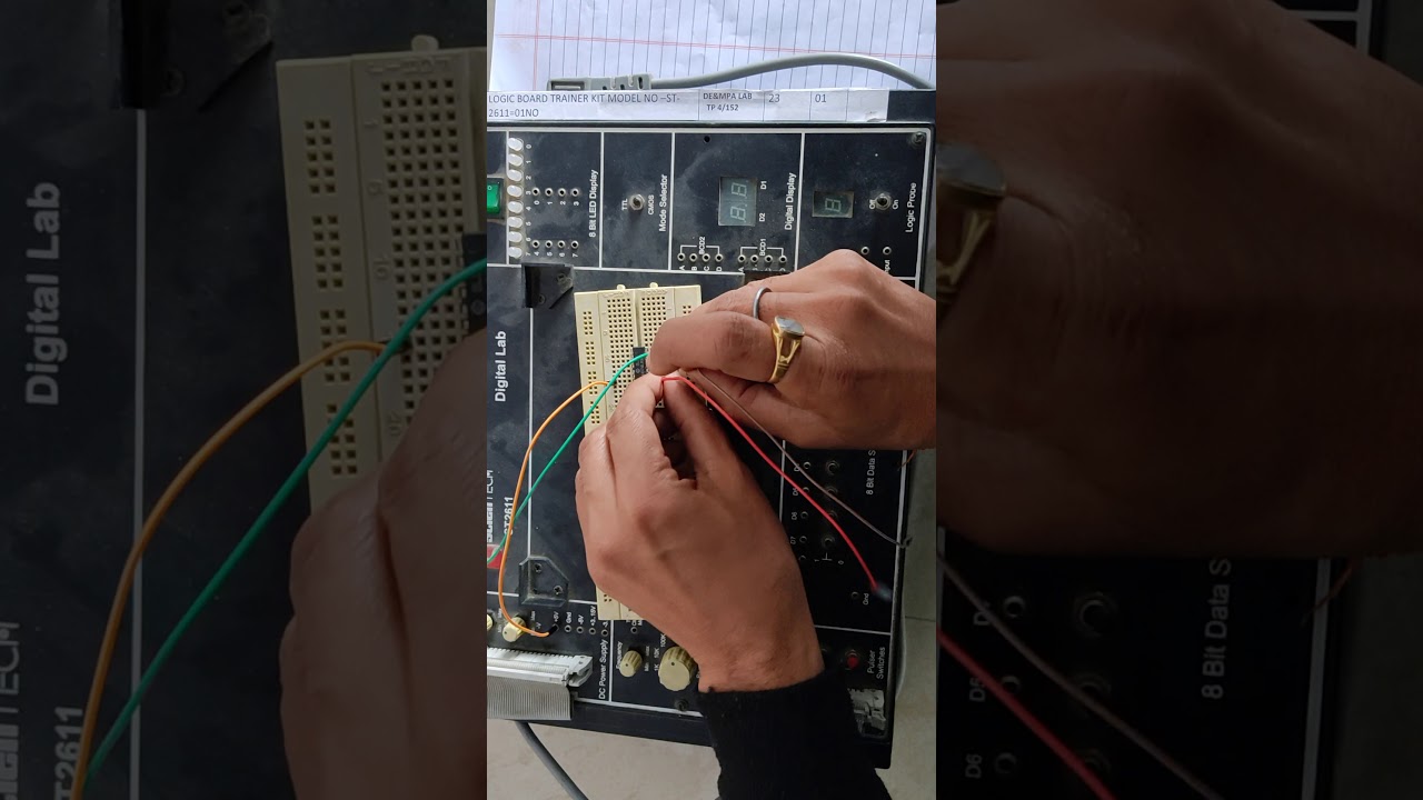 OR gate verification using ic 7432