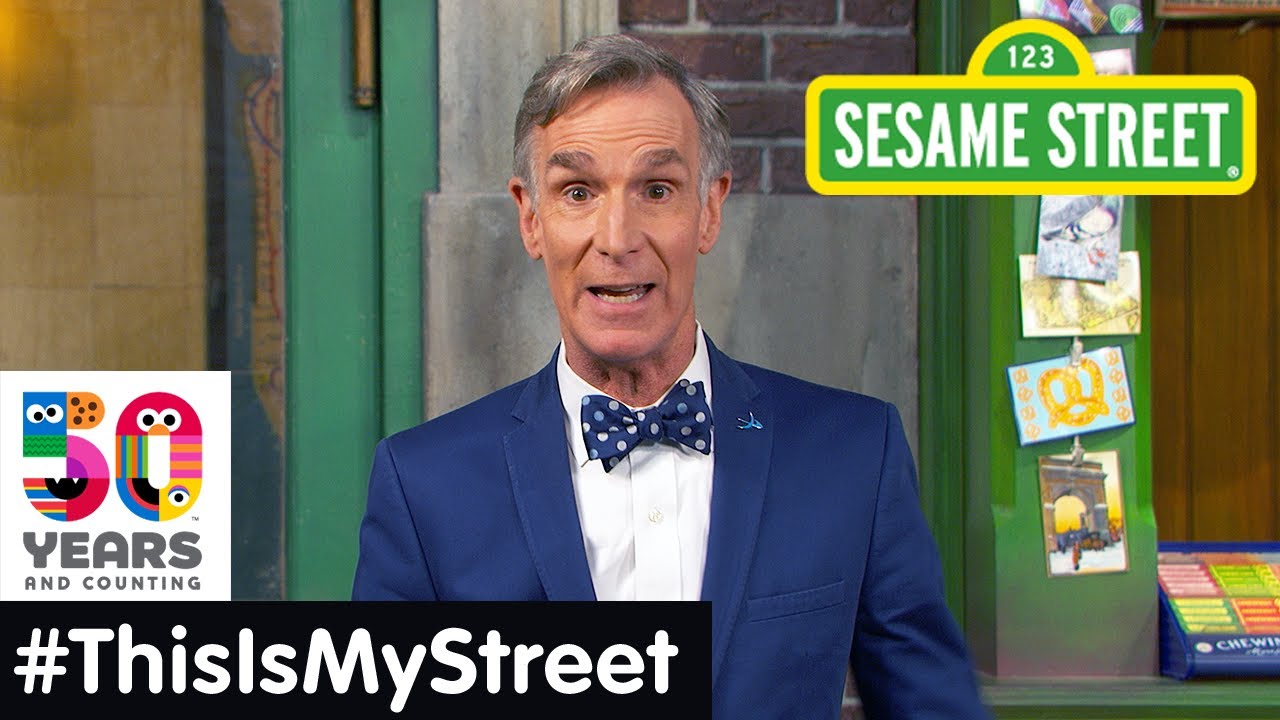 Sesame Street Memory: Bill Nye | #ThisIsMyStreet