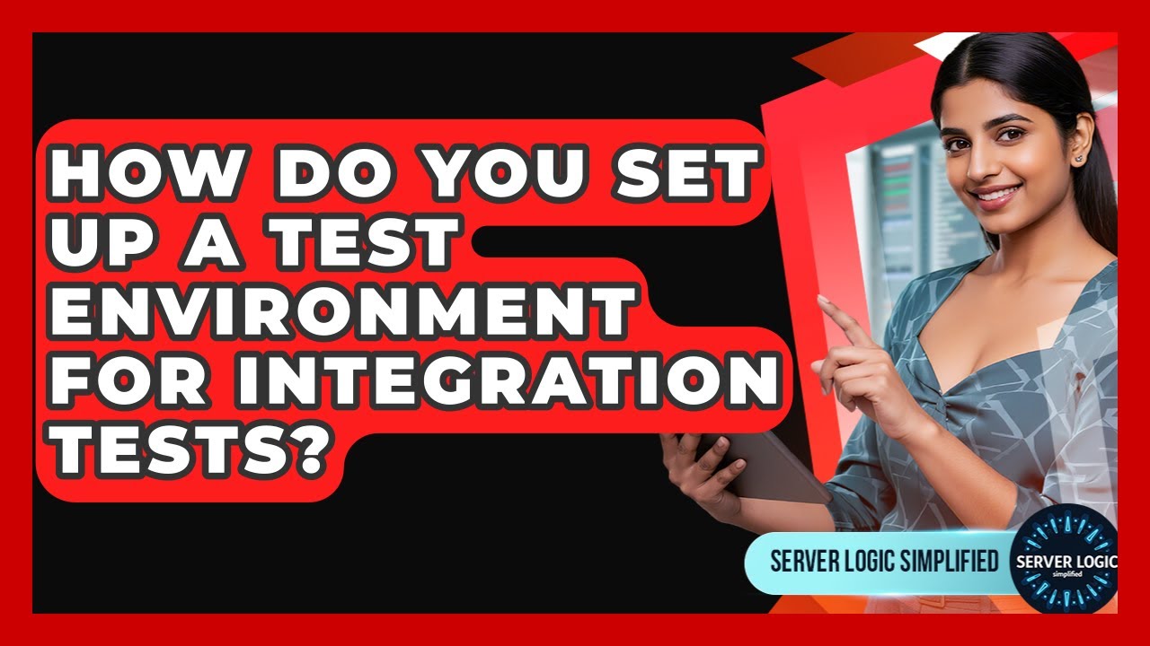 How Do You Set Up A Test Environment For Integration Tests? - Server Logic Simplified