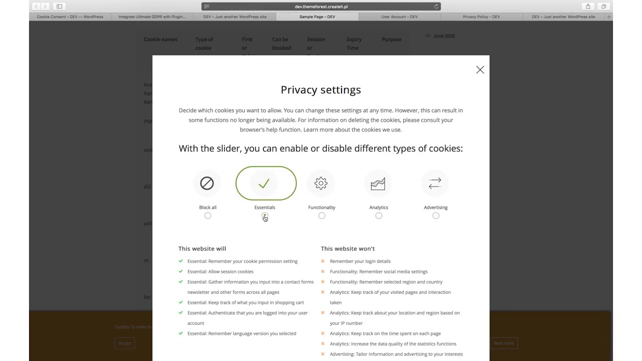 Ultimate GDPR & CCPA for WordPress Video Tutorial