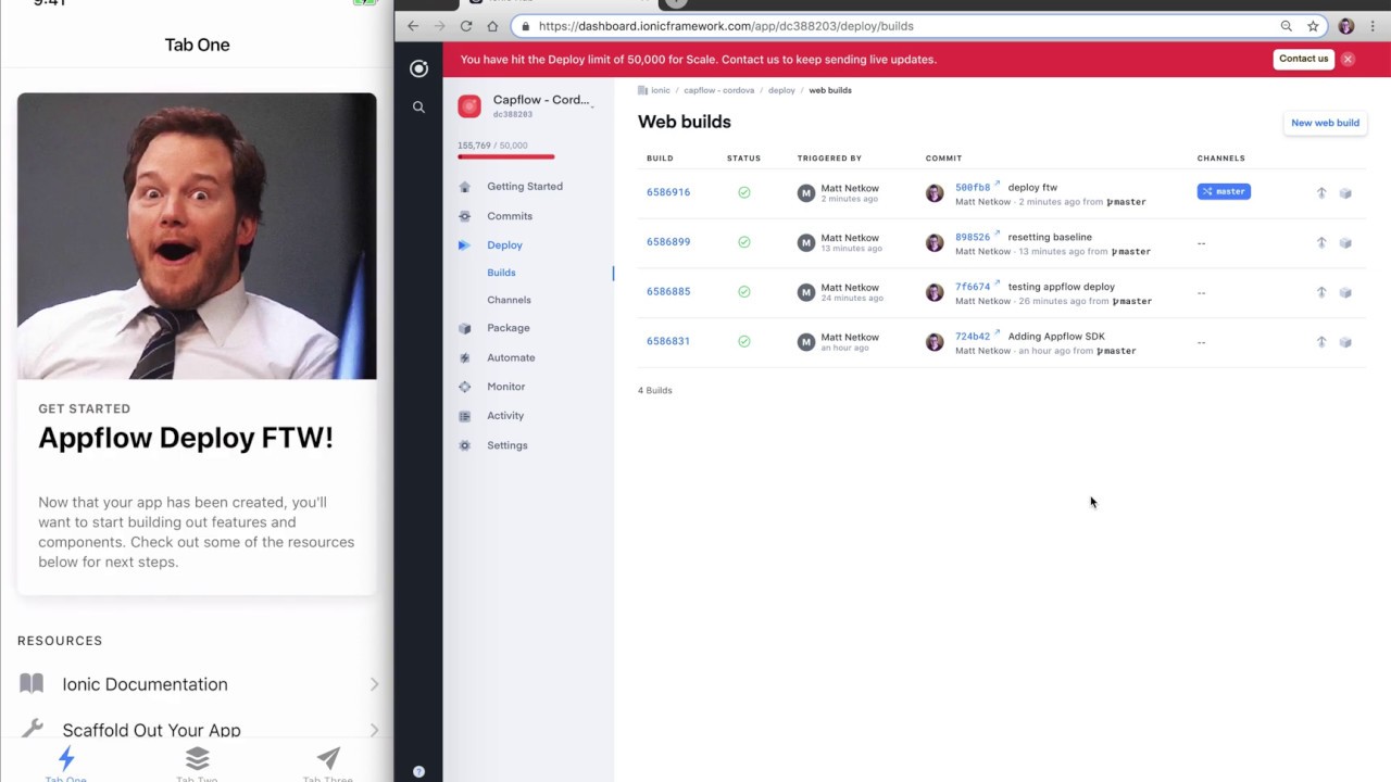 Appflow Deploy: Ship real-time updates to your Ionic app users