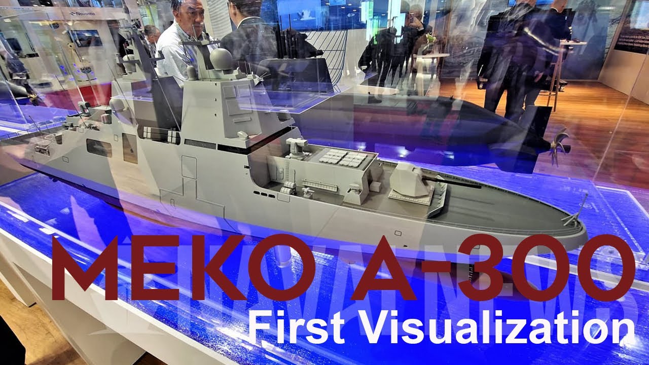 MEKO A-300: First Visualization Of The Next Generation Frigates