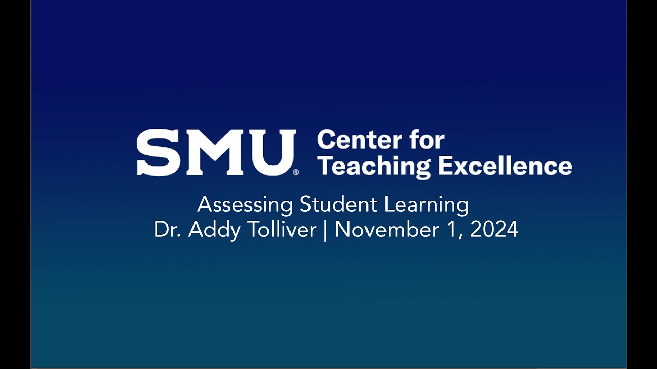 Assessing Student Learning