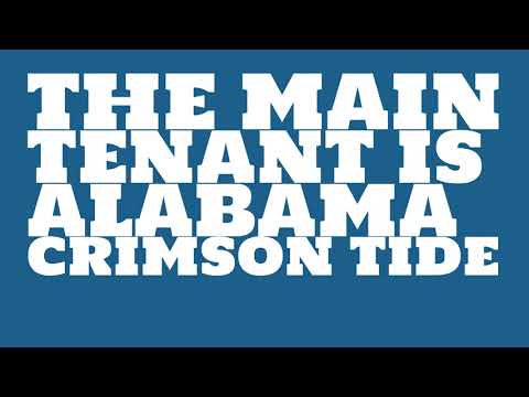 What is the capacity of Bryant–Denny Stadium