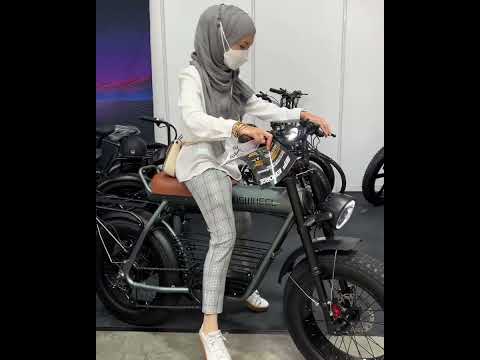 COSWHEEL CT20 Ebike Displayed at Malaysia Exhibition