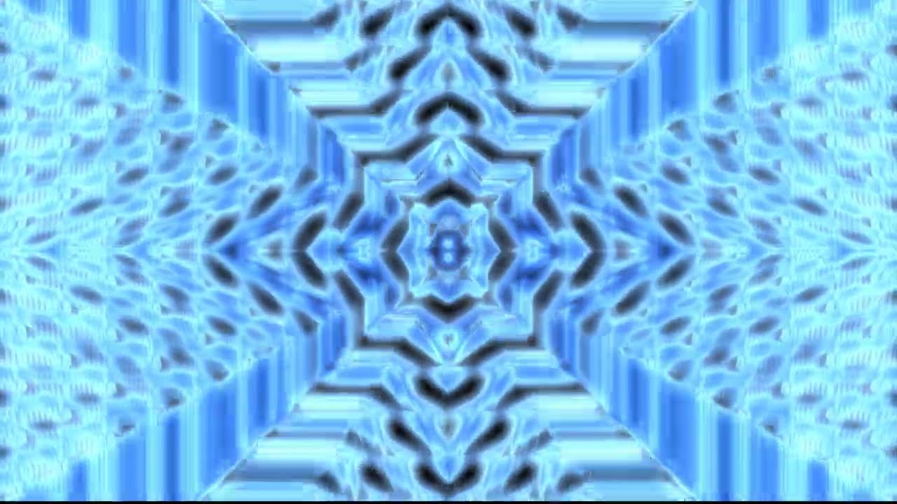 4K Space Gate Motion Graphic - VJ Loop - Background Video