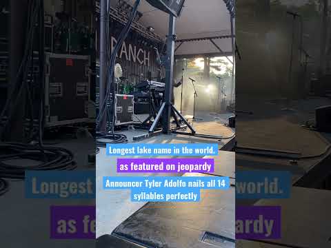 Longest lake name in the world: Indian Ranch Concert Venue