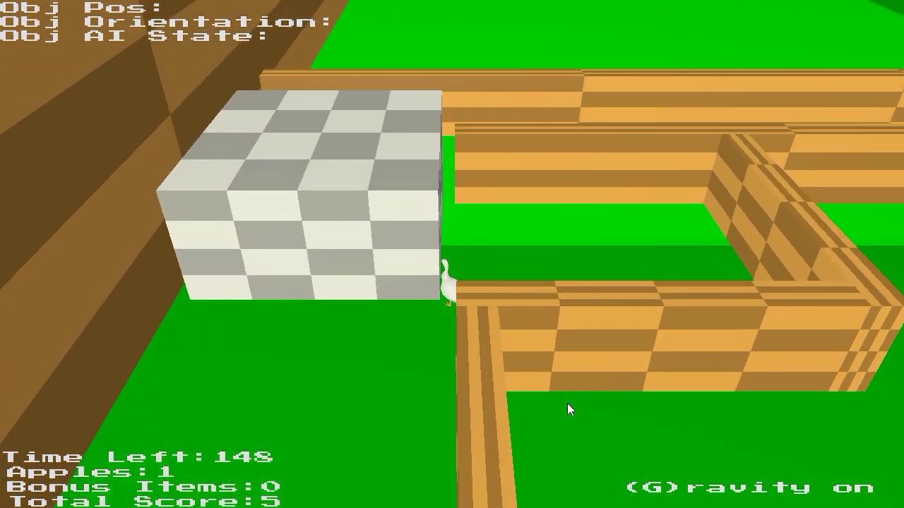 Physics Engine and AI Demo - OpenGL