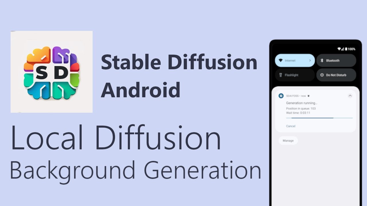 Stable Diffusion Android / Background generation Demo (Local Diffusion)