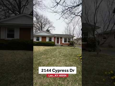 Cozy Ranch in Garden Springs - For Sale in Lexington, KY #realestate #justlisted #newlisting