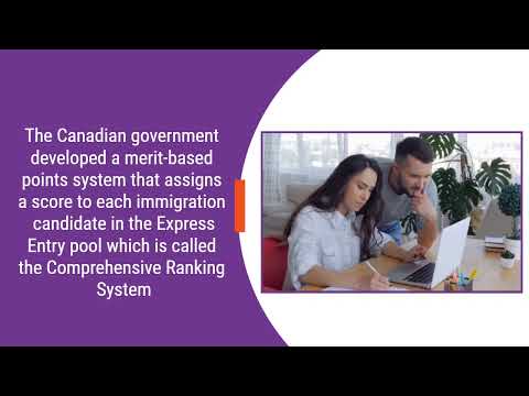 What factors determine CRS score for Canada PR in 2022?