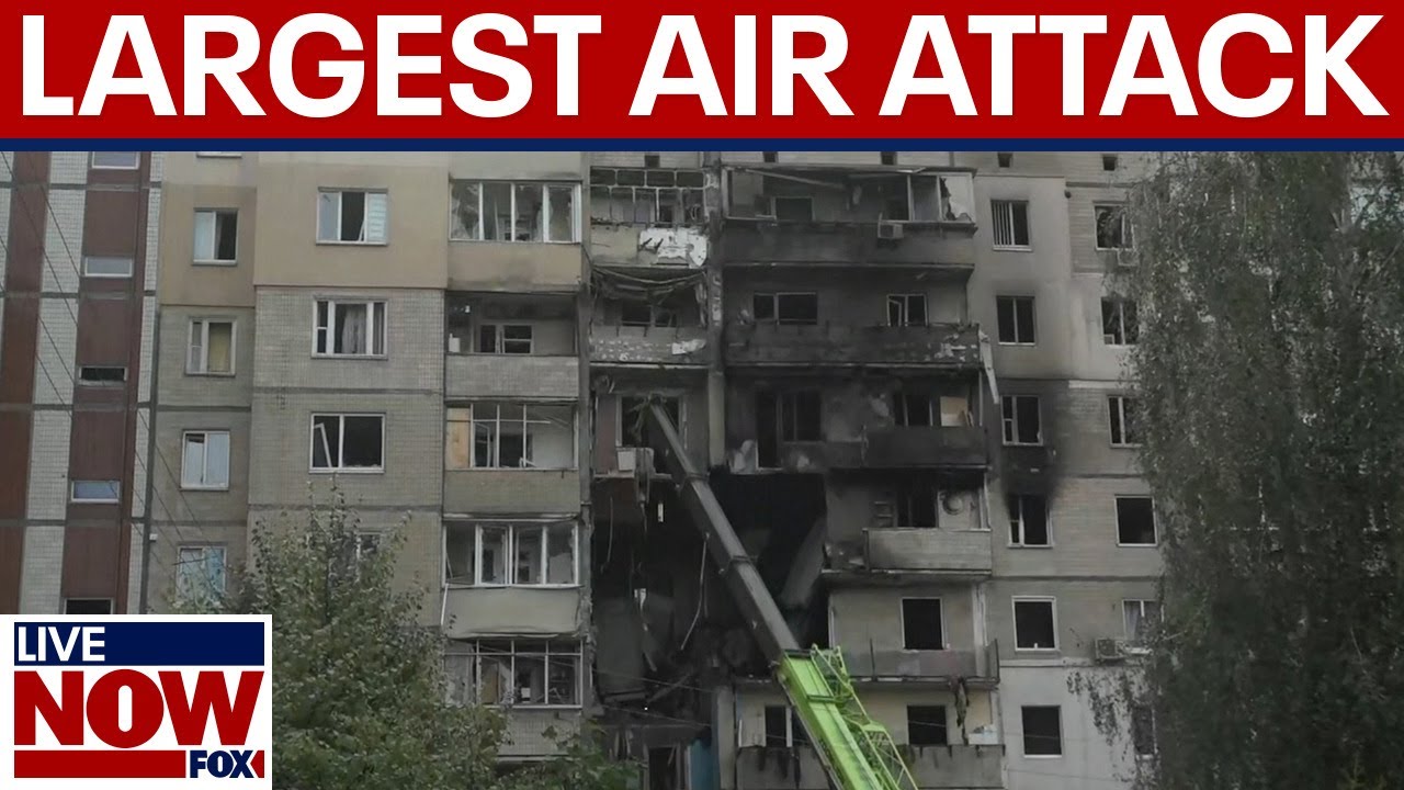 Russia hits Ukraine with largest air attack of war  | LiveNOW from FOX