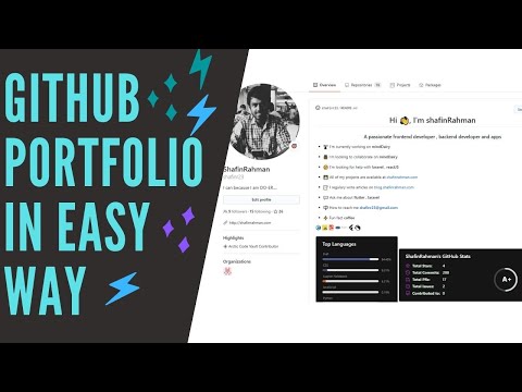 Create GitHub Portfolio in easy way | New Feature