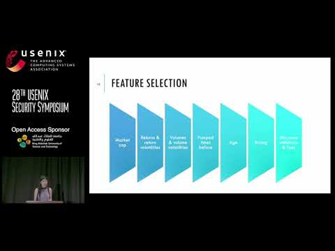 USENIX Security '19 - The Anatomy of a Cryptocurrency Pump-and-Dump Scheme
