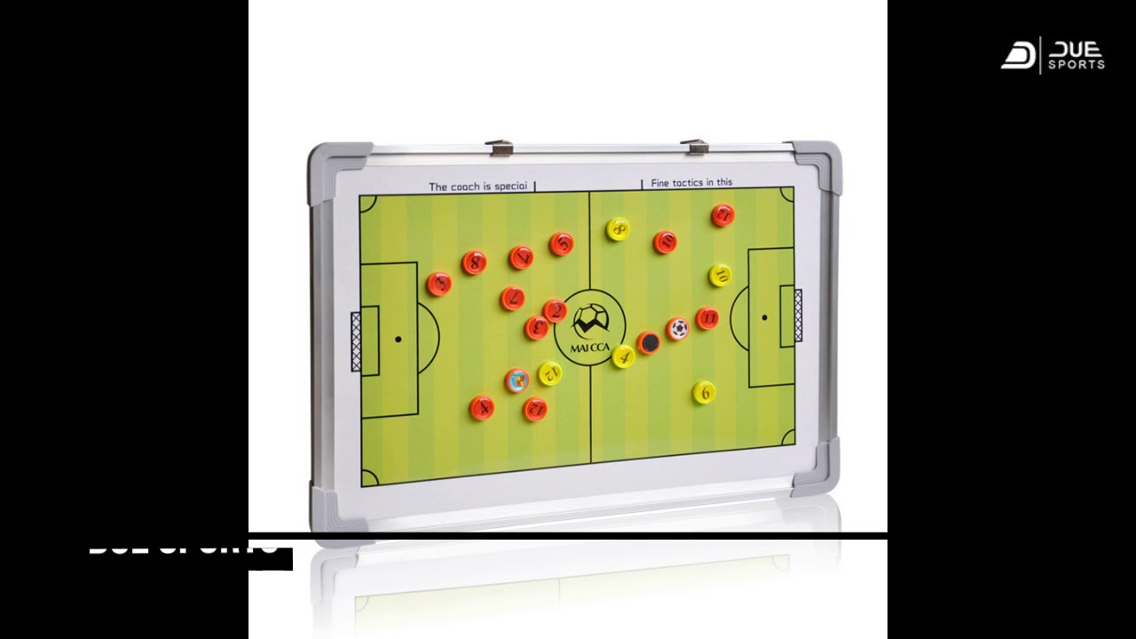 Folding Tactical Football Coach Board, Disk Magnetic Pen Football Tactical Board