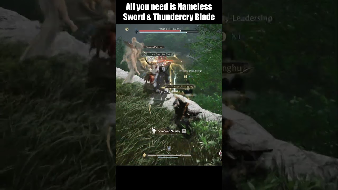 All You Need is Nameless Sword and Thundercry Blade | #WhereWindsMeet #WWMCIES6 #PerceptionForest