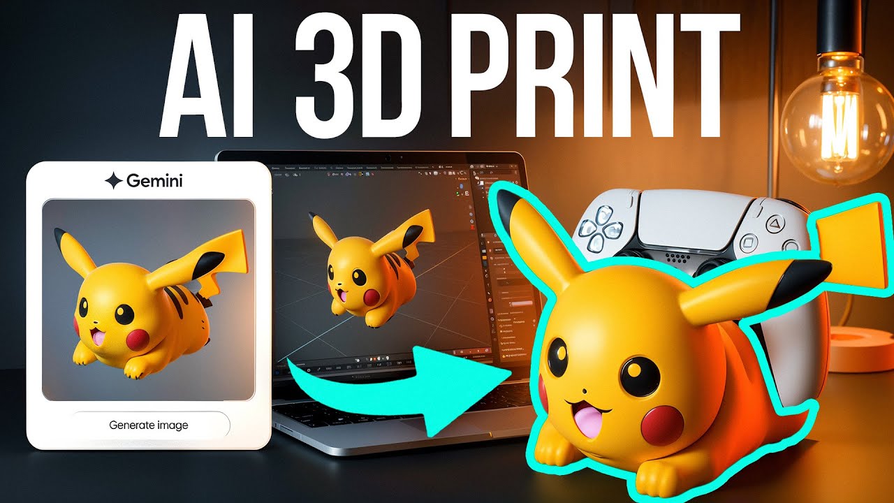 AI Model to 3D Print Is Really Good - Beginners Guide