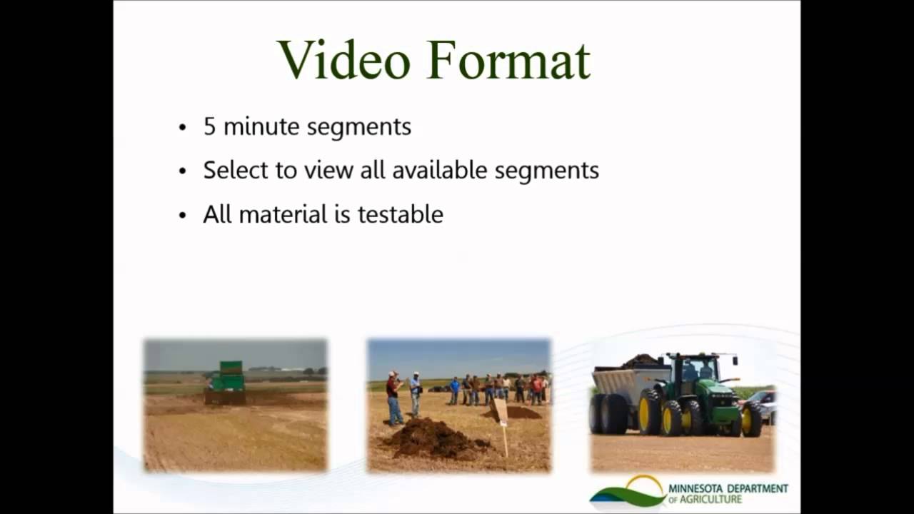1 MDA CAWT Applicator Training Introduction