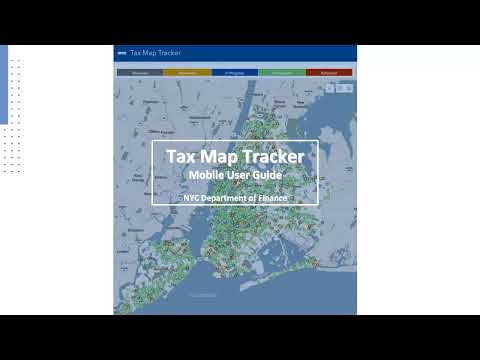 Tax Map Tracker Video Guide (Mobile Version)