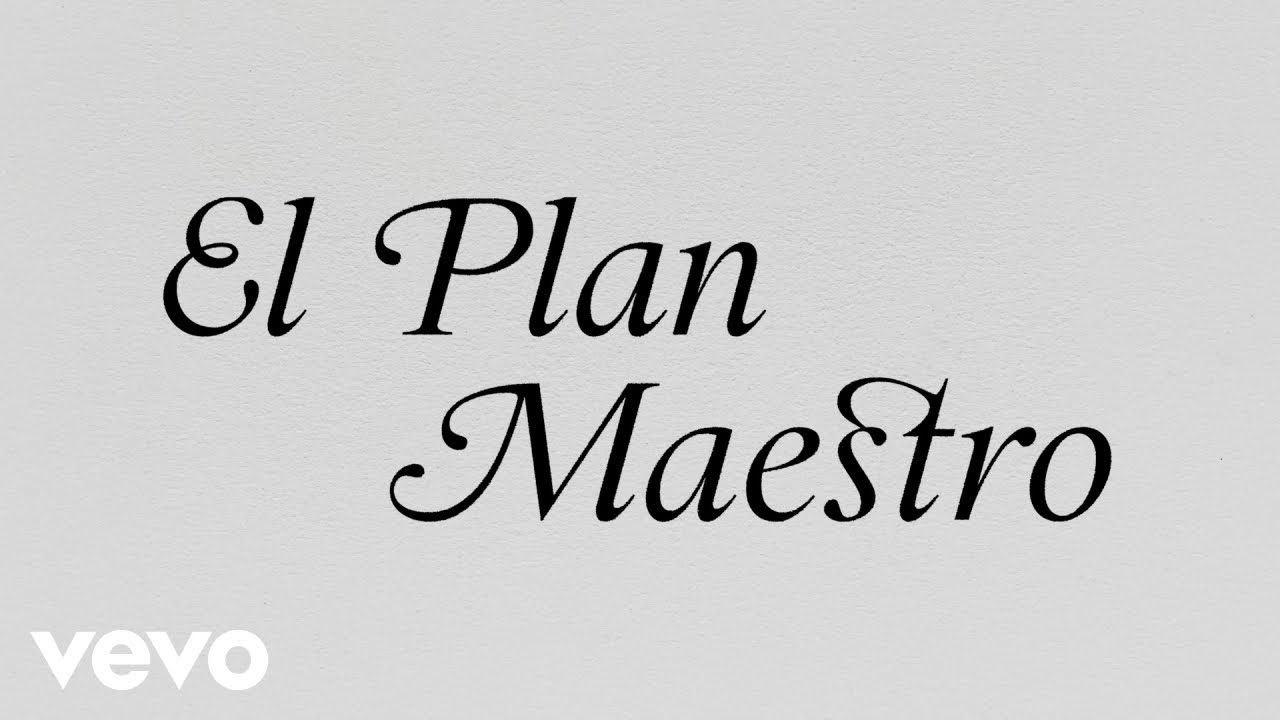 Jorge Drexler, Rubén Blades - El Plan Maestro (Lyric Video)