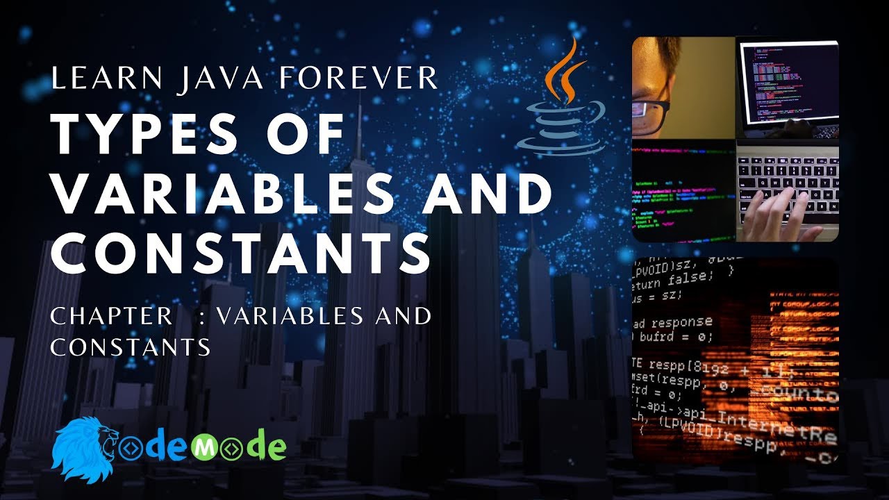 Types of variables and constants in Java | Java Programming