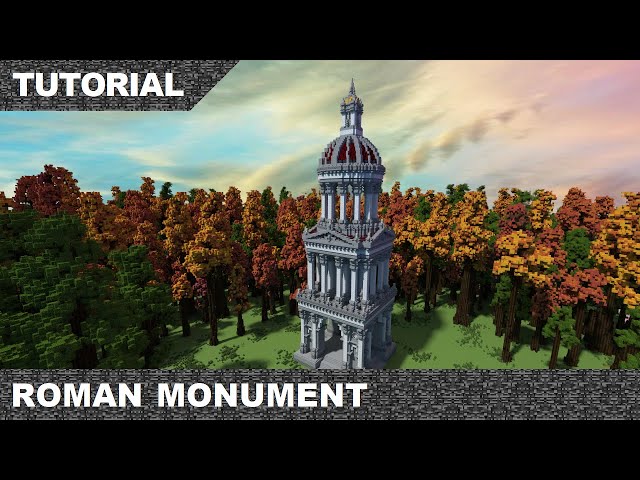 Roman Monument +tutorial Minecraft Map