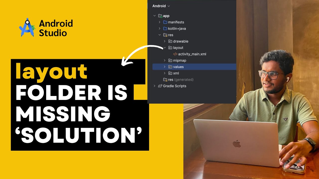 Fix Missing Layout Folder in Android Studio | Kotlin & Java Projects