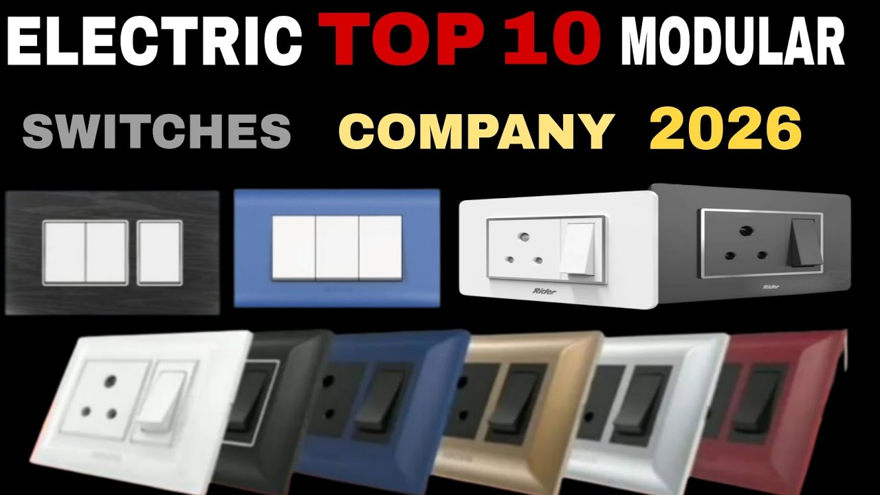 Best switch brand in india 2026 | Top 10 electric best modular switches company in india 