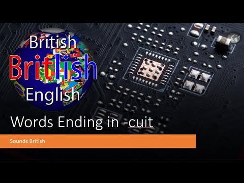 Words Ending in -cuit - Master British English Pronunciation
