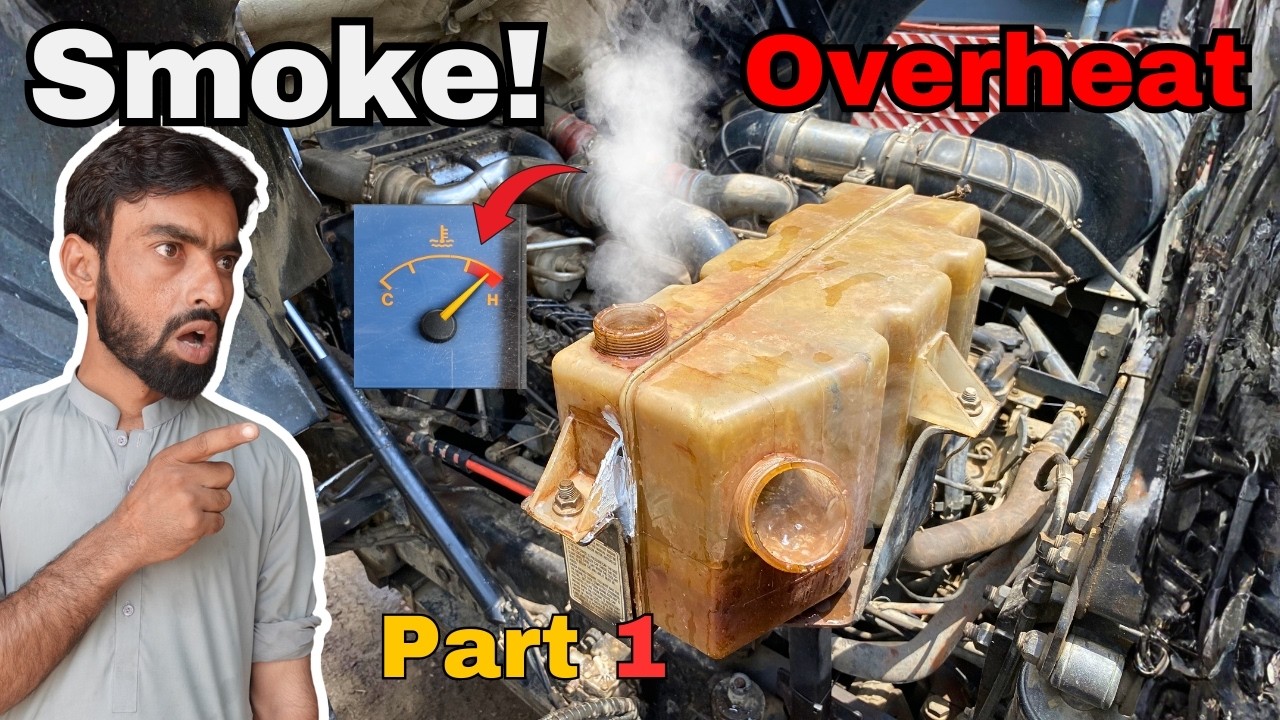 Truck Engine Started Overheating | Overheat gauge reached Red after a few kilometers | Part 1