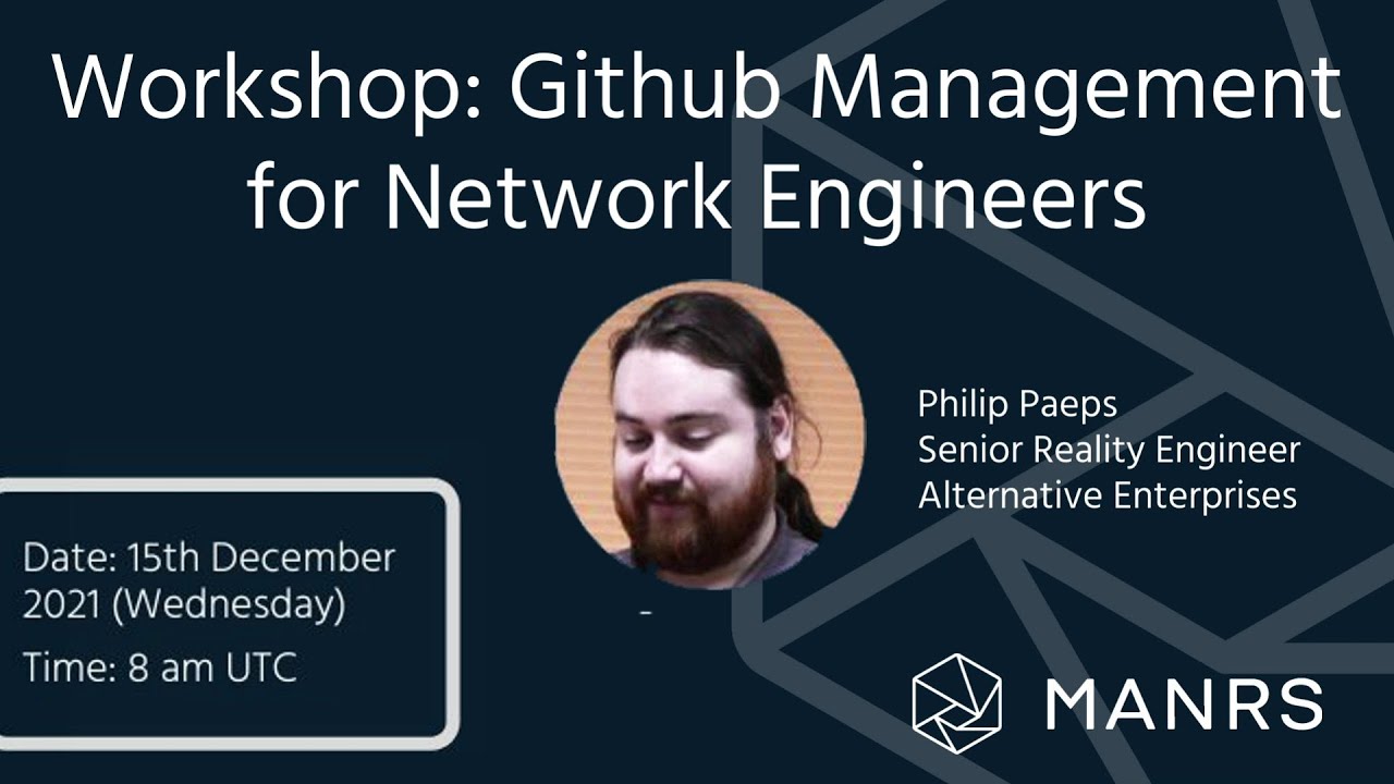 RESTREAM: Github Management for Network Engineers