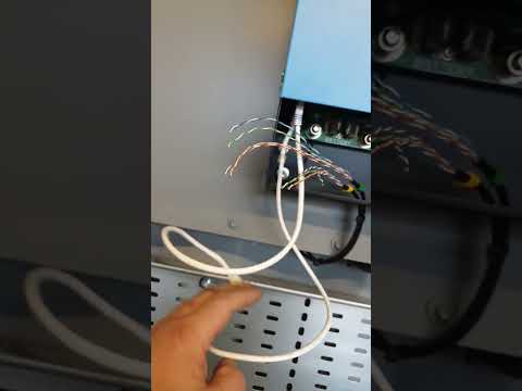 proper way to connect cat 5e solid core...easy mistake !