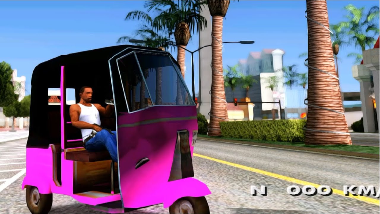 Bajaj Tuk-Tuk Rickshaw - GTA: SA