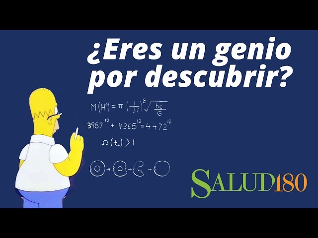 ¿Cómo saber si eres un genio?